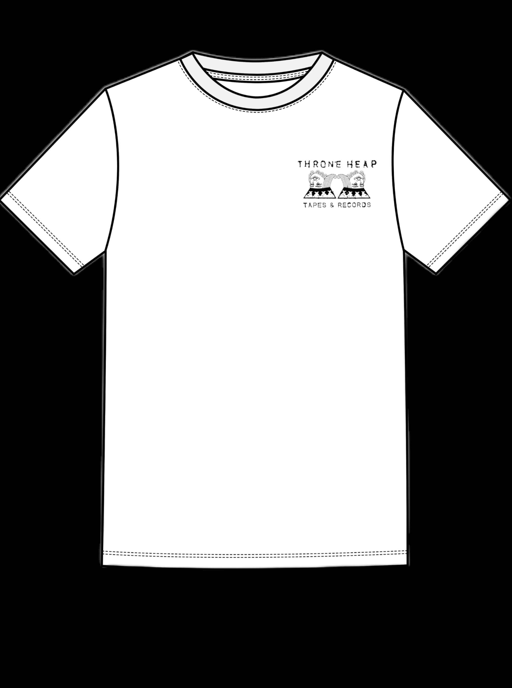 Throne Heap 20th Anniversary T-shirt – White Centipede Noise